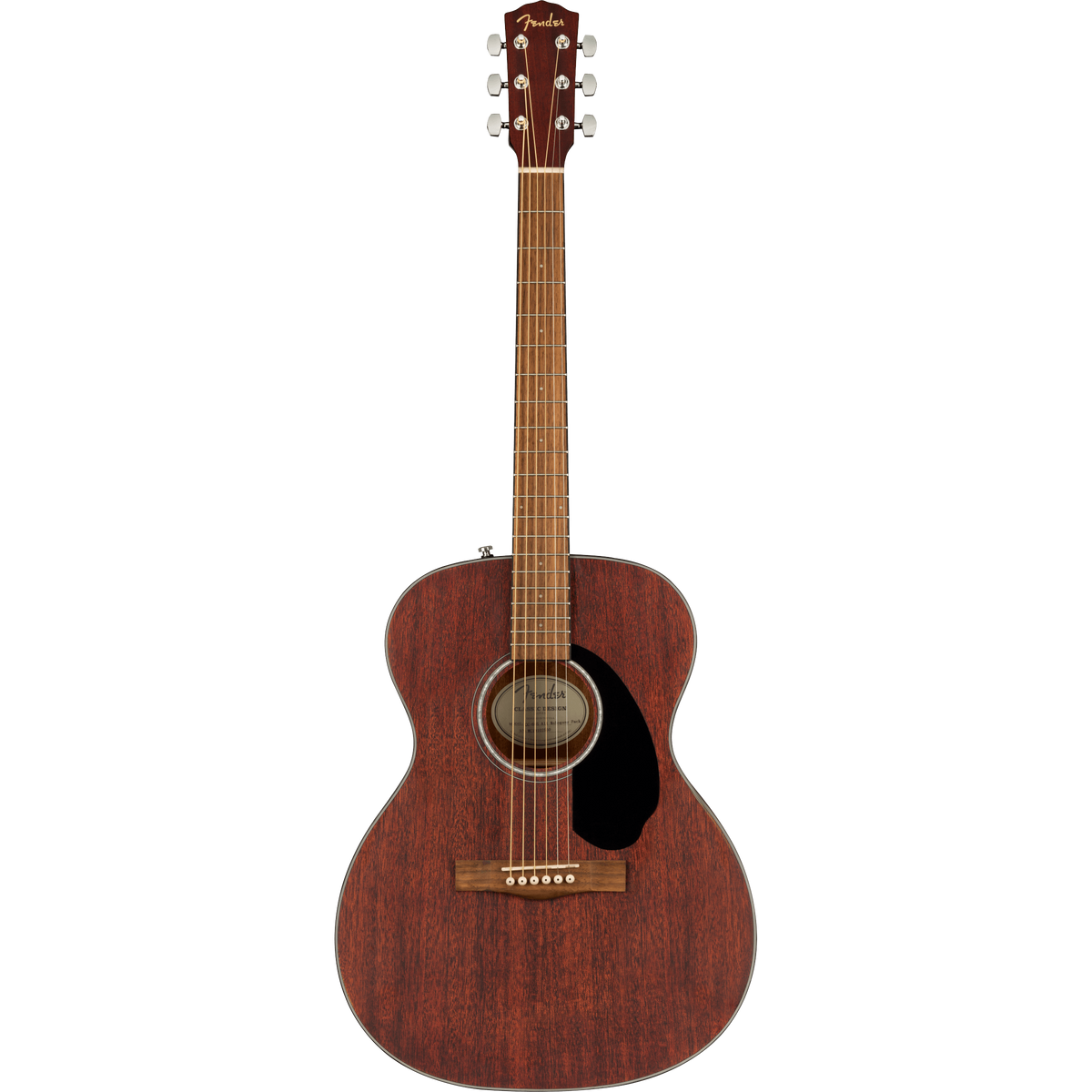 Fender 097-0150-022 CC-60S Acoustic Gutiar, Concert, Solid Mahogany To ...