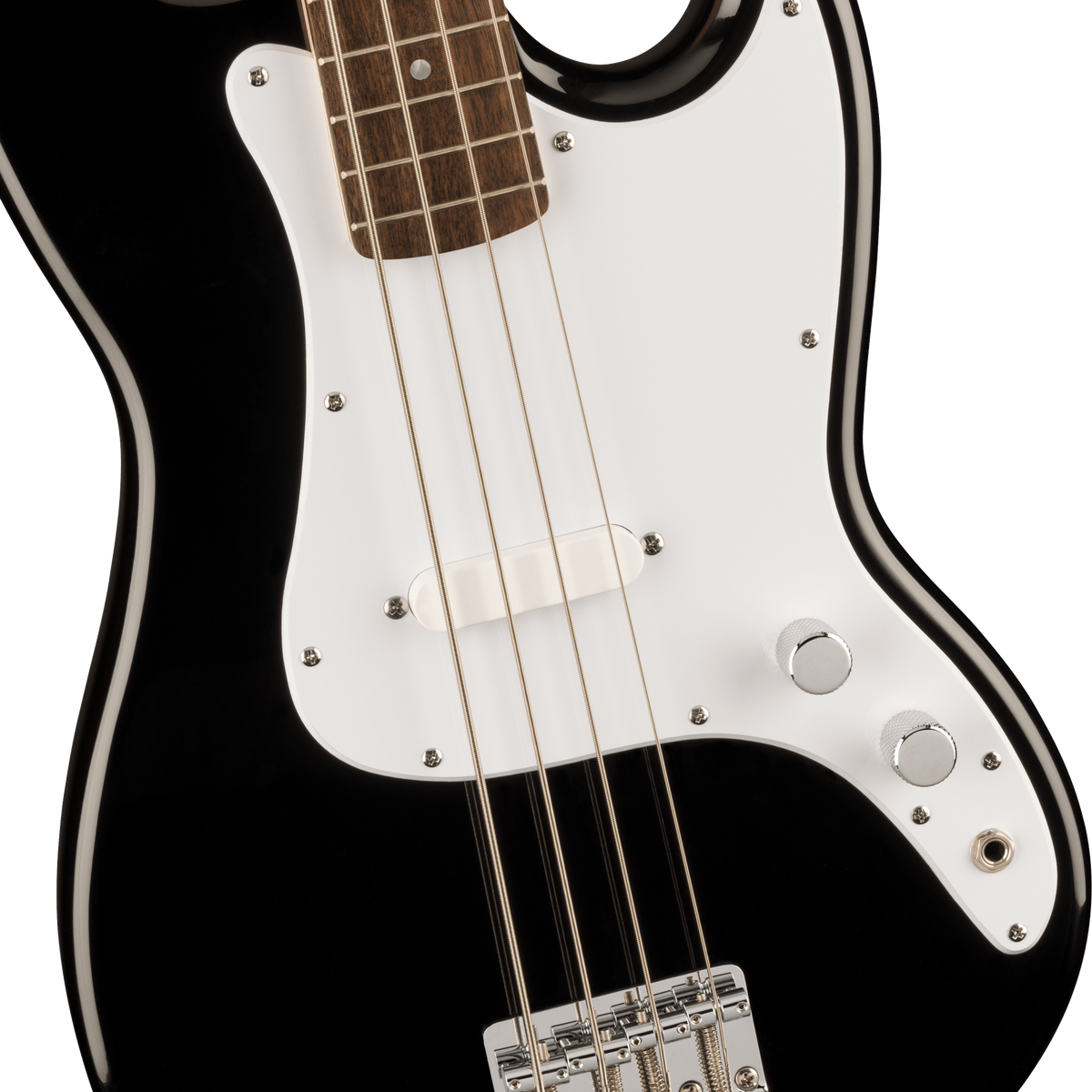 Squier 037-3800-506 Sonic Bronco Bass, LRL, Black – Easy Music Center