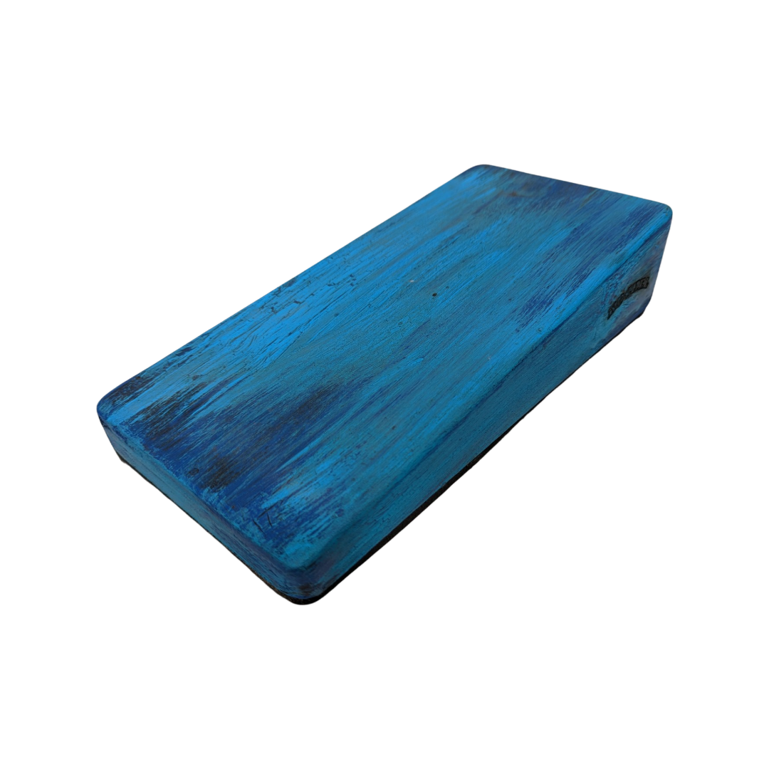 Kochel STOMPBOX-BLUE "Stomp Box" w/ Piezo Pickup, Blue – Easy Music Center